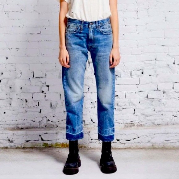 R13 | Jeans | R3 Jasper Boyfriend Denim Jeans In Let Down Hem Style 27 ...